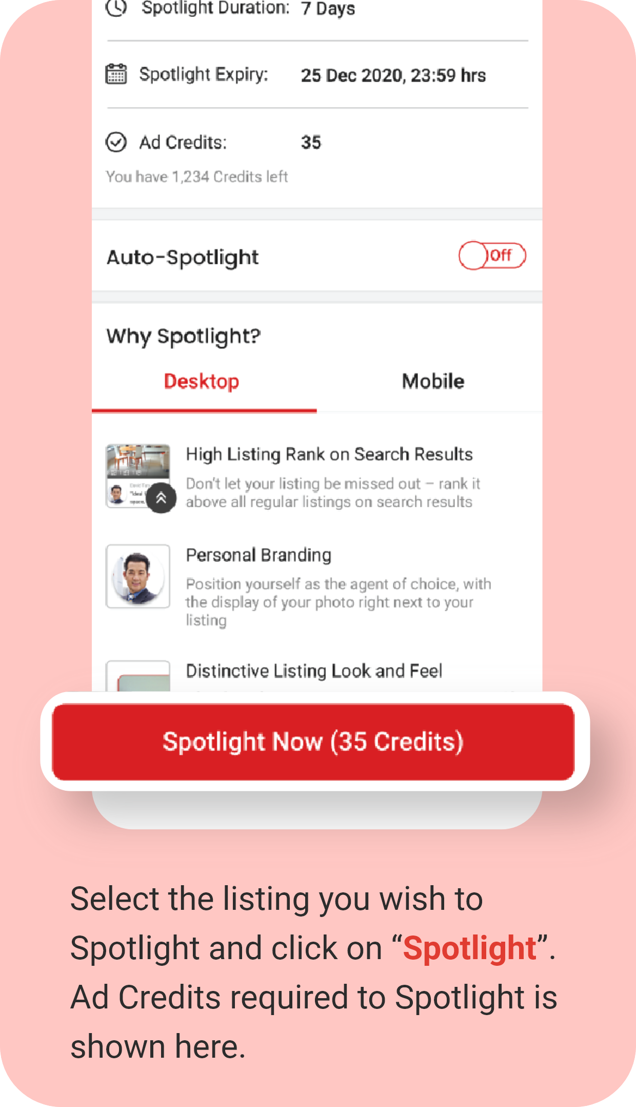 Spotlight | Agent Offerings SG - PropertyGuru